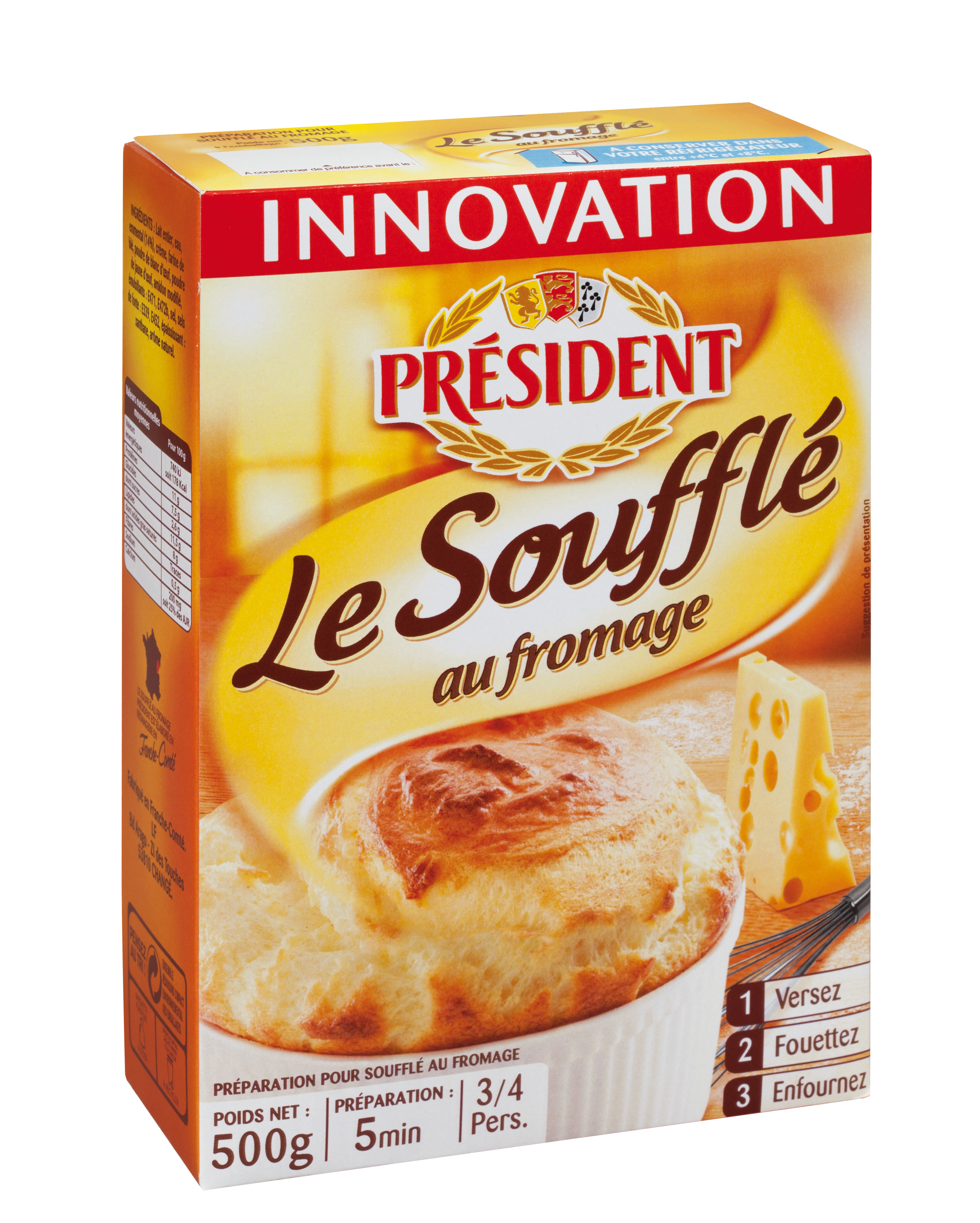 On a goûté : le Soufflé au Fromage, de Président - So We